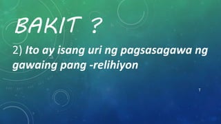 Church Sermon: BAKIT? (Worship Series) | PPT