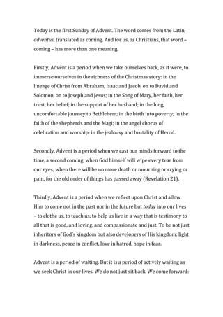 Actively Waiting in Advent | DOCX