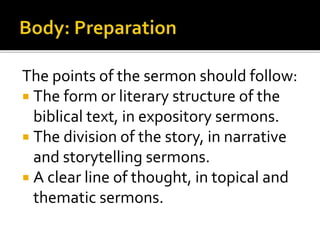 Basic Sermon Design: The Sermon Outline | PPTX