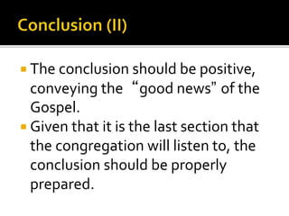 Basic Sermon Design: The Sermon Outline | PPTX