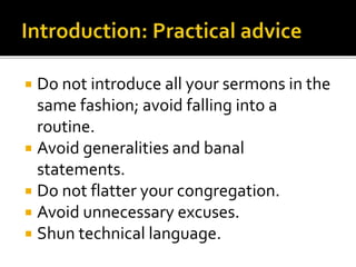 Basic Sermon Design: The Sermon Outline | PPTX