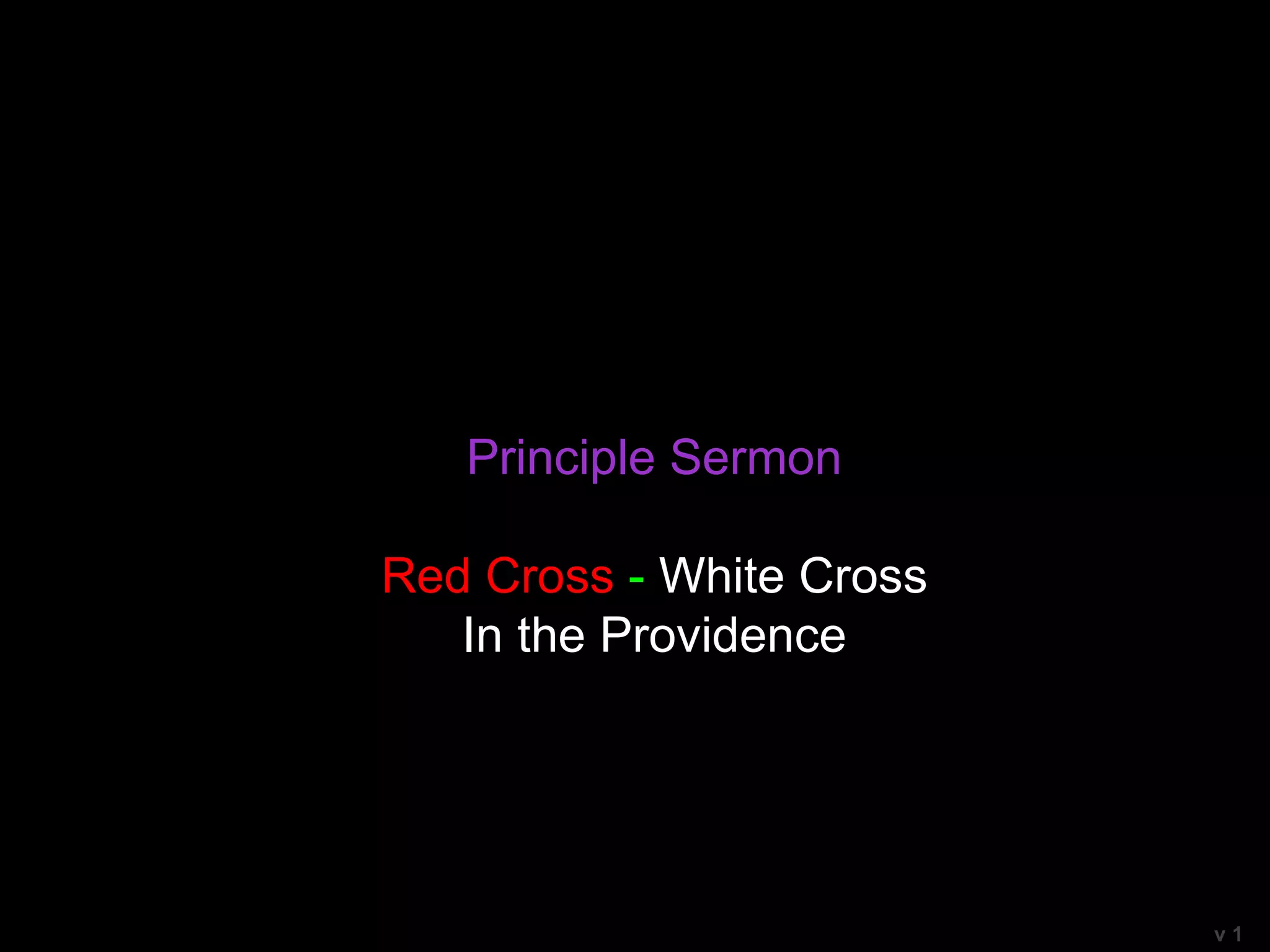 Sermon DP - Red & White Cross - small vers. | PDF
