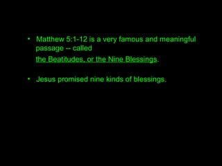 Sermon DP & Beatitudes Part 1of2 | PDF
