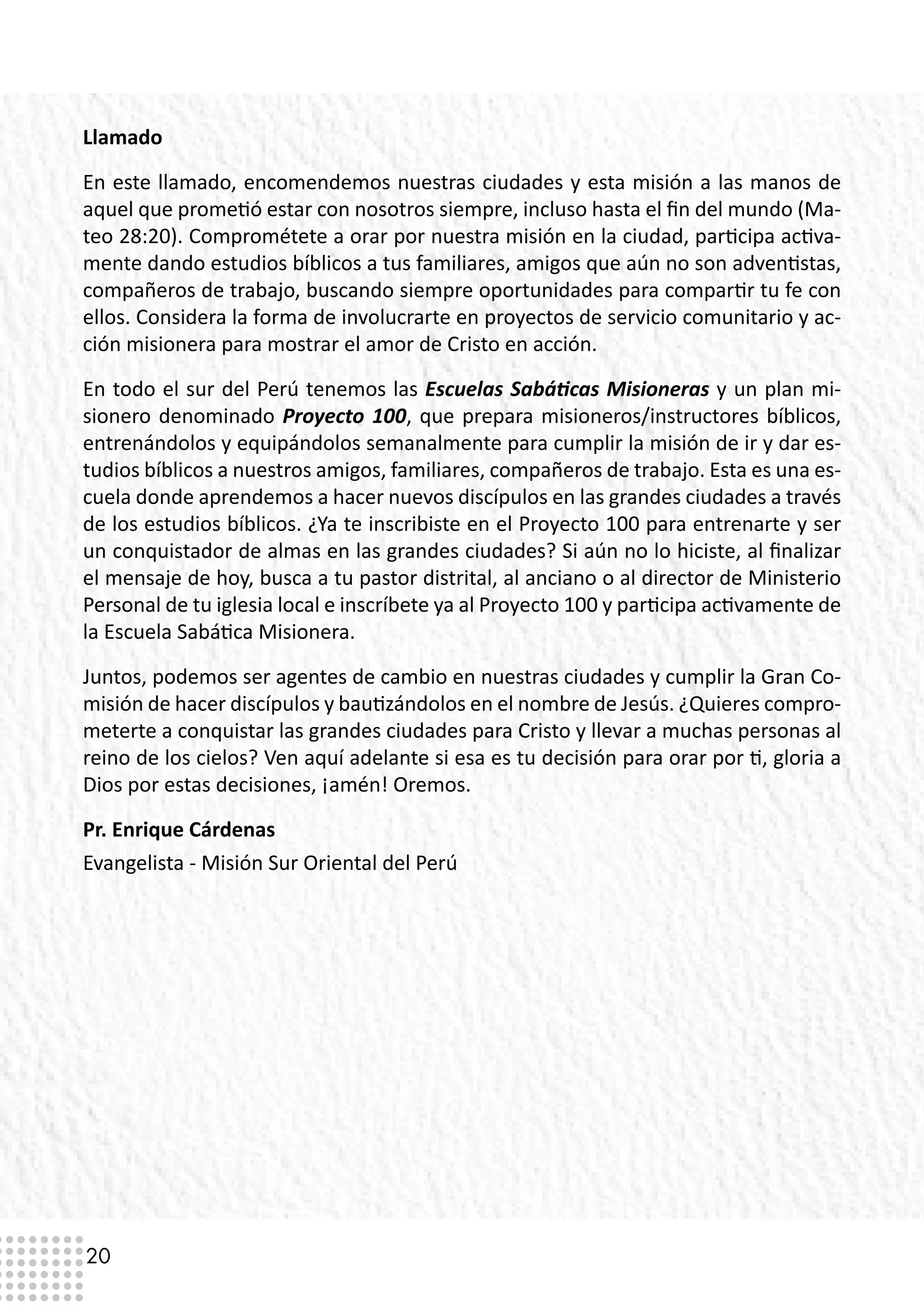 Grandes textos de la Biblia | Sermones misioneros 2024 | Heyssen ...