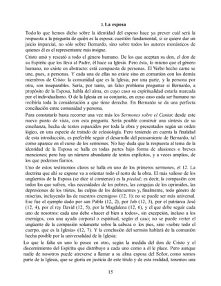 Sermones sobre el Cantar de los Cantares - San Bernardo De Claraval | PDF