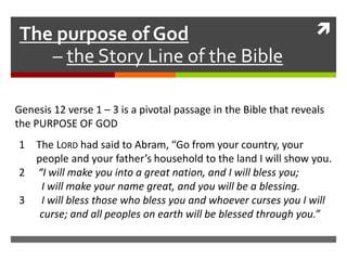 The Purpose Of God | PPTX