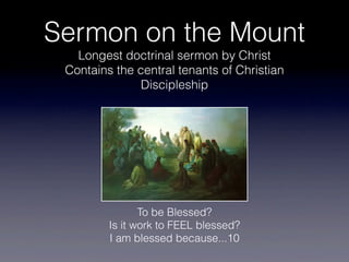 Sermon on the mount | KEY