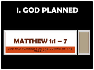 Sermon (ppt) new year's day 2013 plan by the masterplan | PPTX