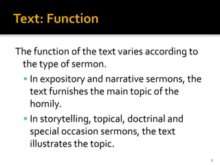 Sermon Rudiments: Basic Sermon Design | PPTX