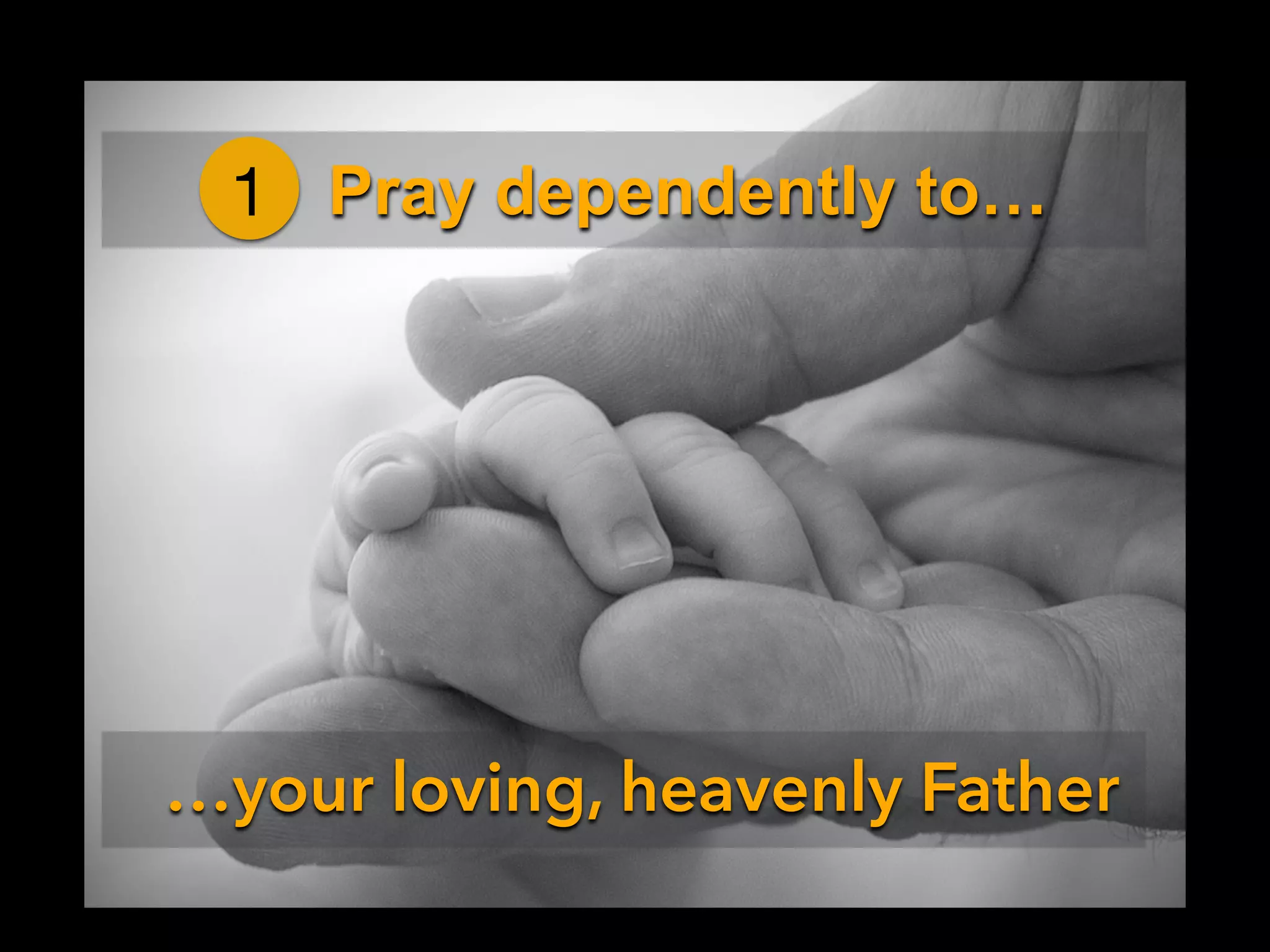 Sermon Slide Deck: "Shameless Boldness In Prayer" (Luke 11:1-8) | PDF