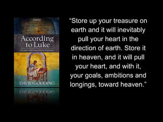 Sermon Slide Deck: "Where Your Treasure Is" (Luke 12:32-34) | PDF