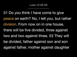 Sermon Slide Deck: "Reality Check(s) Ahead" (Luke 12:49-59) | PPT