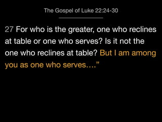 Sermon Slide Deck: "Great Redefined" (Luke 22:24-30) | PPT