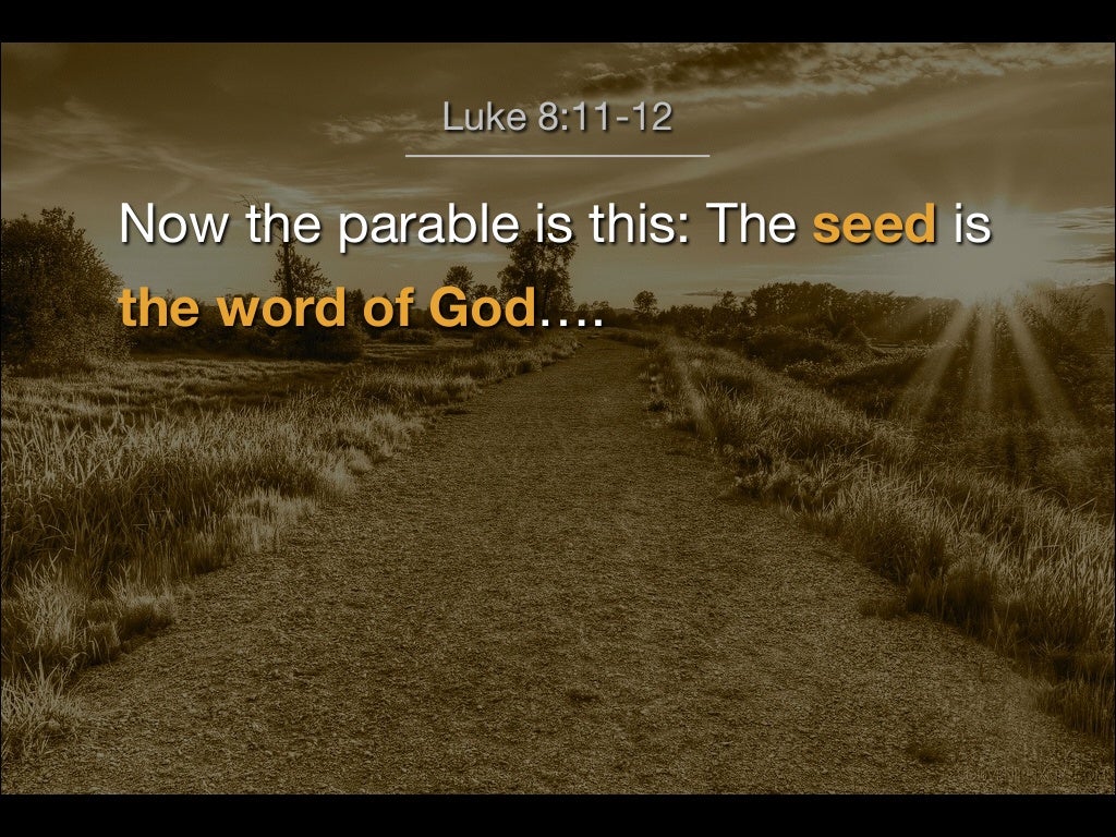 The Soil of Your Heart (Luke 8.1 15)