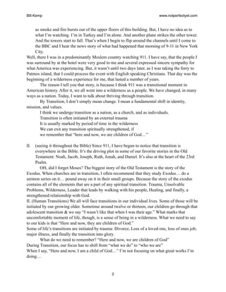 Sermon thriving through transition | PDF