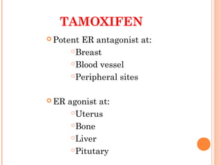 SERM & SERD | PPT | Endocrine and Metabolic Diseases | Diseases and Conditions