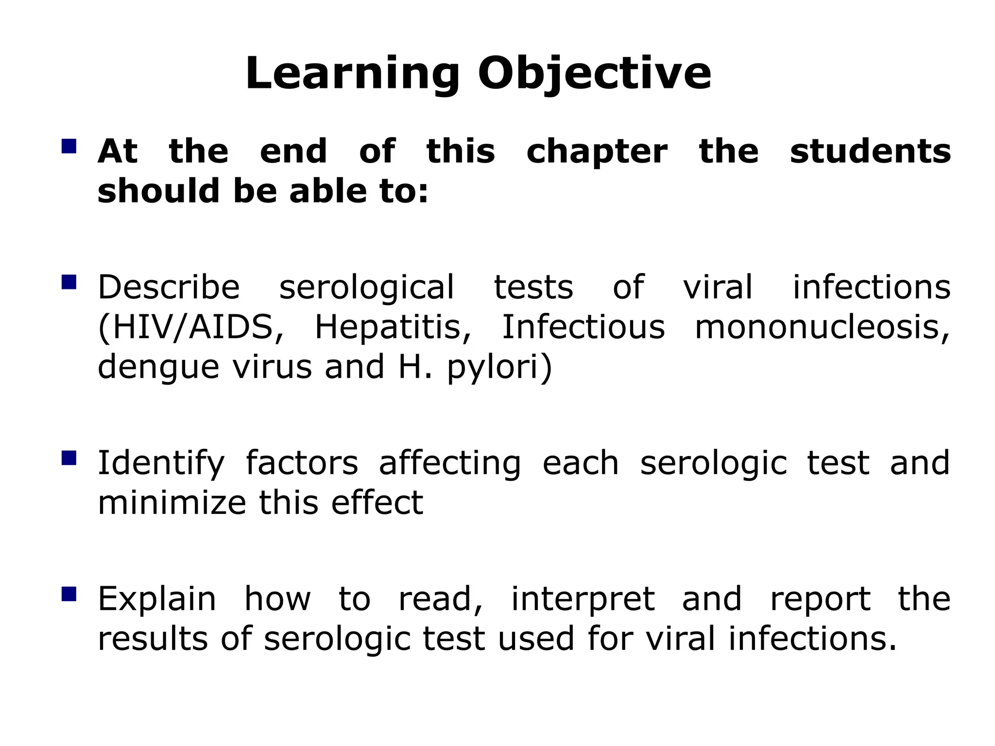 sero7. Common Serologic Test for Viral Infection.ppt