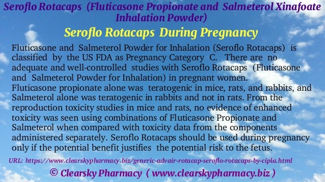 Seroflo Rotacaps (Generic Fluticasone Propionate and Salmeterol ...