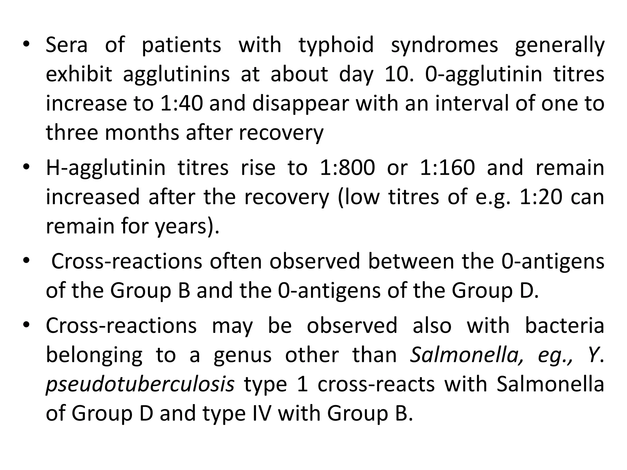 Serological tests-for-the-diagnosis-of-salmonella | PPTX