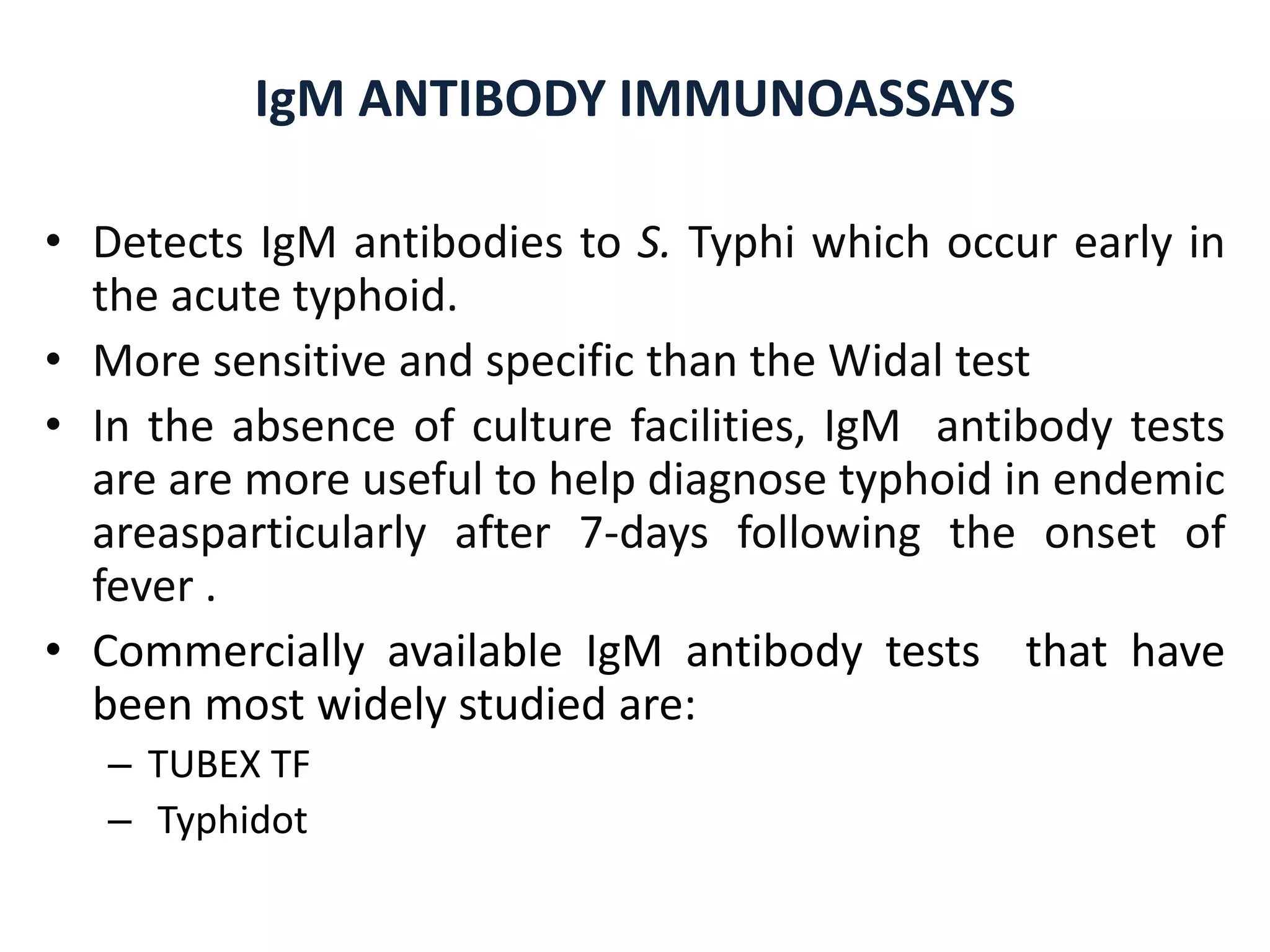 Serological tests-for-the-diagnosis-of-salmonella | PPTX