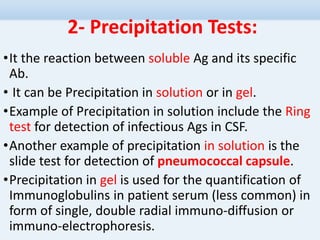 Serological Diagnosis of Infectious Diseases | PPTX