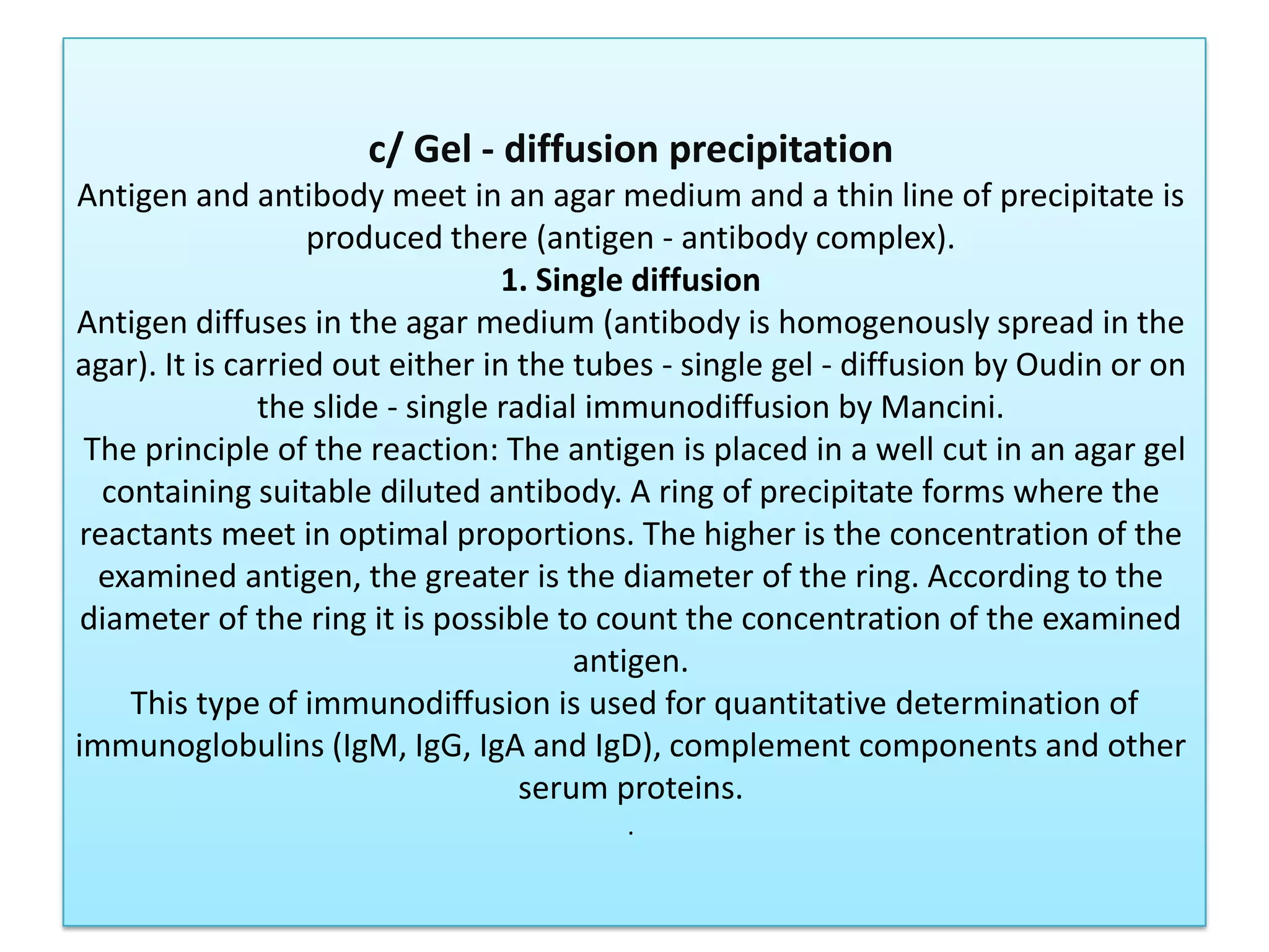 Serological techniques and immune assays | PPTX