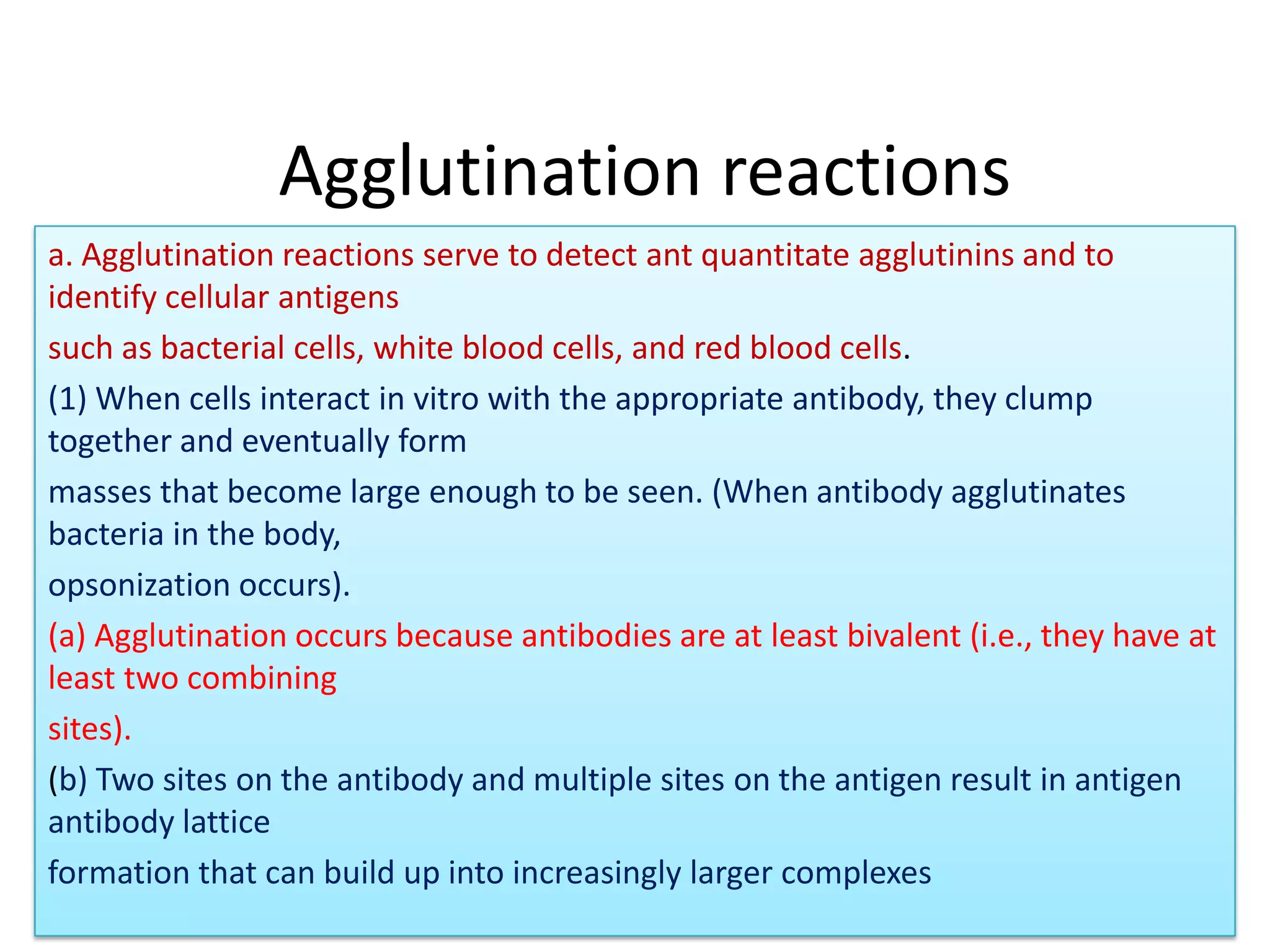 Serological techniques and immune assays | PPTX