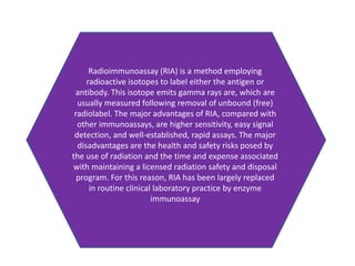 Serological techniques and immune assays | PPTX