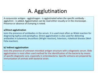 Serological techniques and immune assays | PPTX