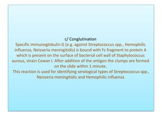 Serological techniques and immune assays | PPTX