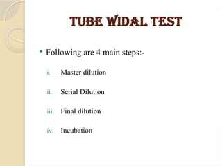 Serological test as widal for diagnosis of disease.pptx