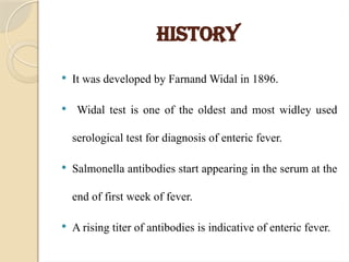 Serological test as widal for diagnosis of disease.pptx