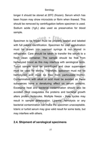 Serology | PDF