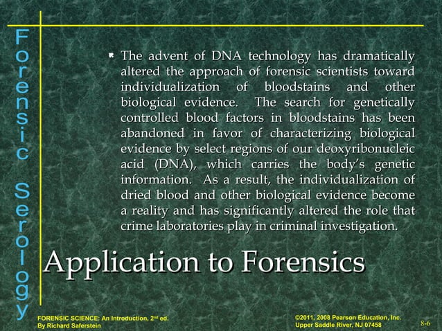 Serology and its Applications in Forensics | PDF