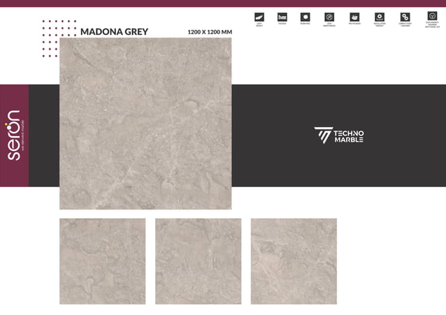 Seron Granito Design 1200x1200 Slab tile | PPT