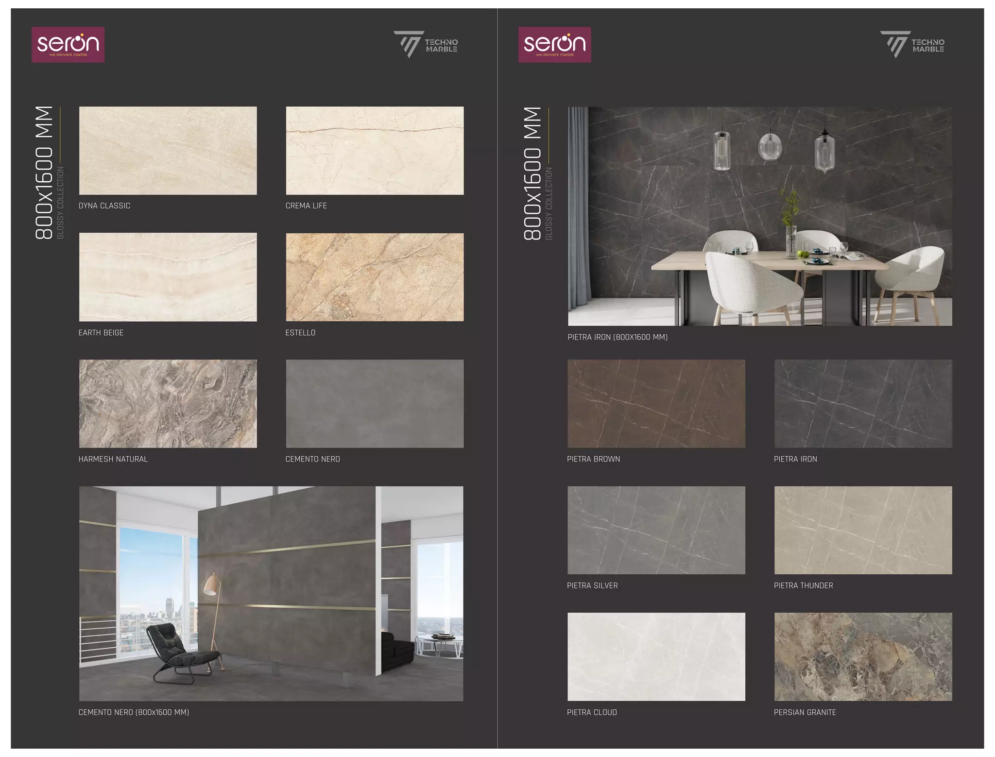 Seron granito Large Porcelain Slab Tile Catalog | PDF