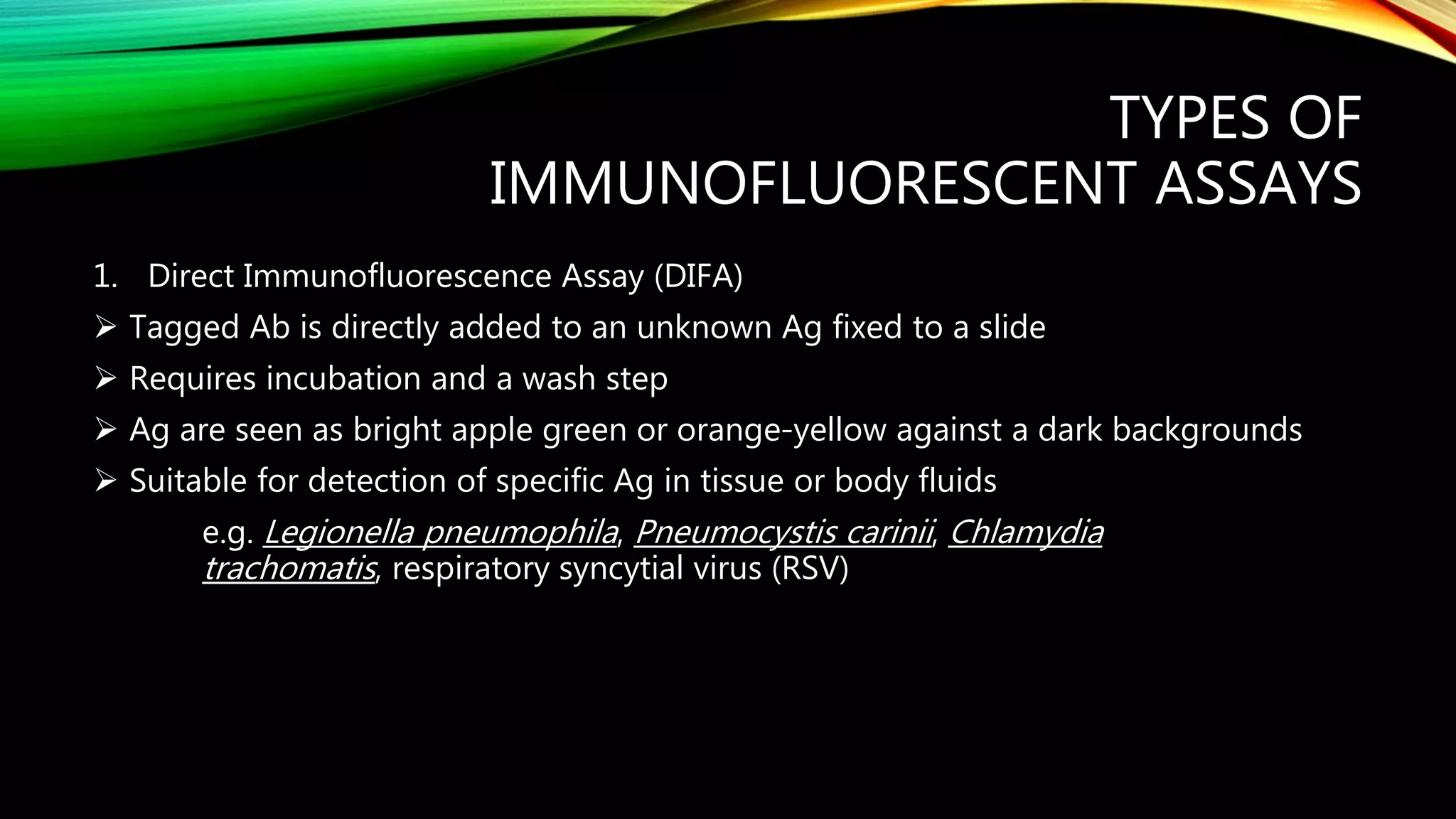 Immunofluorescence: A Brief Discussion | PPTX