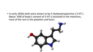 5-Hydroxytyptamine (Serotonin) | PPTX