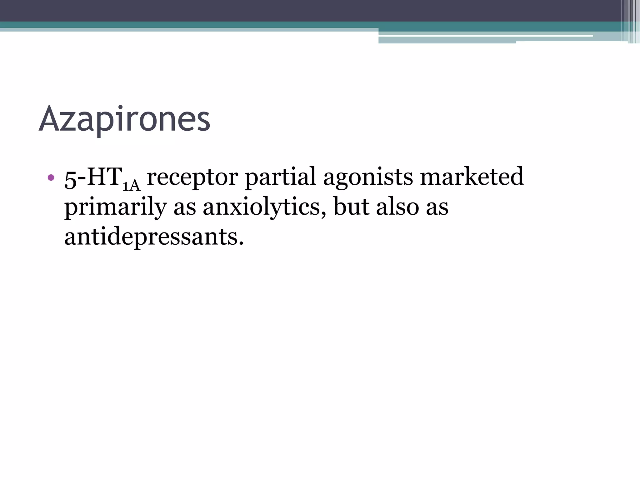Serotonin; receptors, function and chemistry | PPT