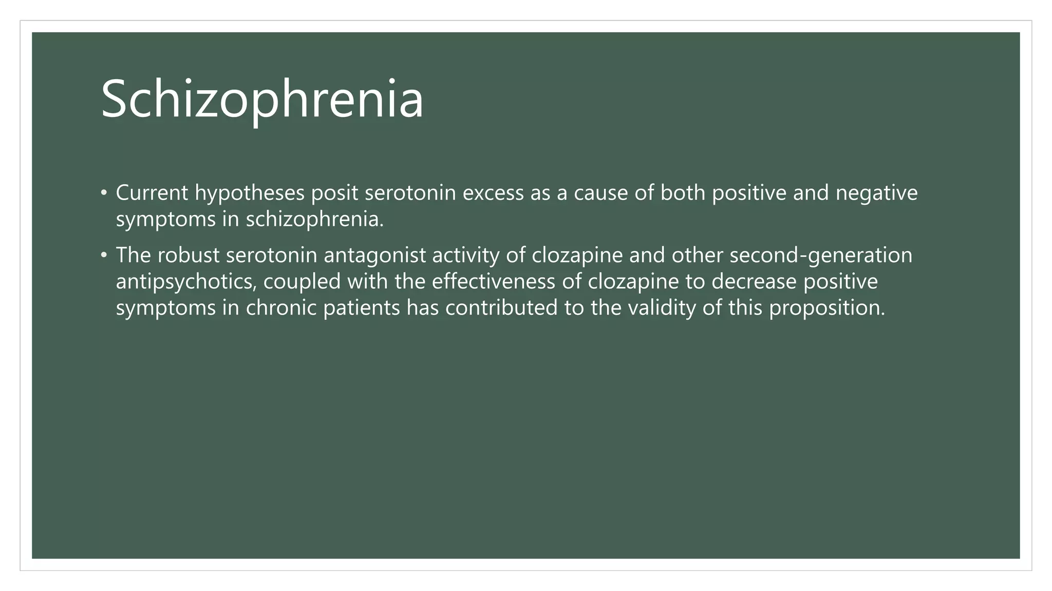 Serotonin | PPTX