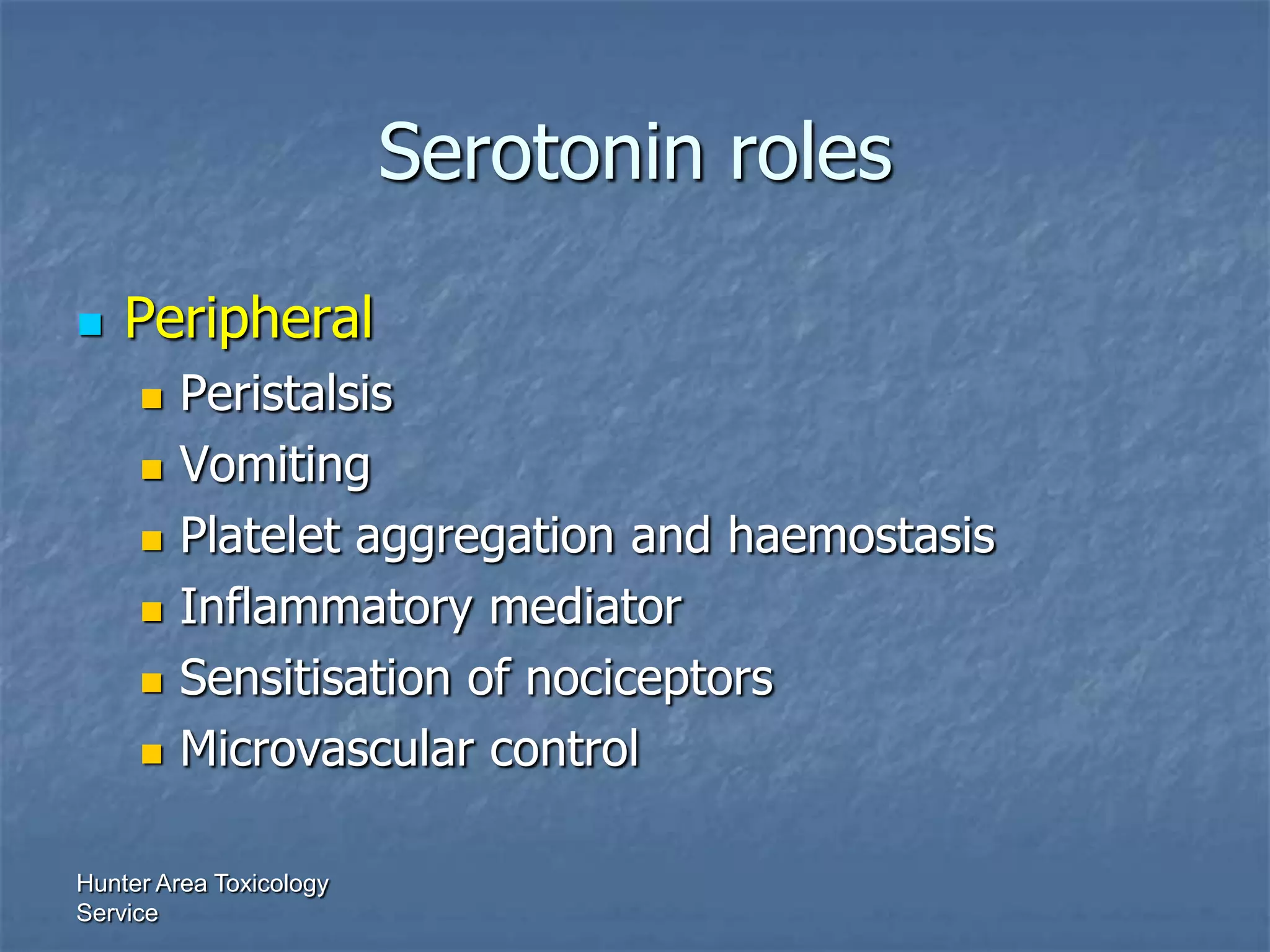 Serotonin | PPTX