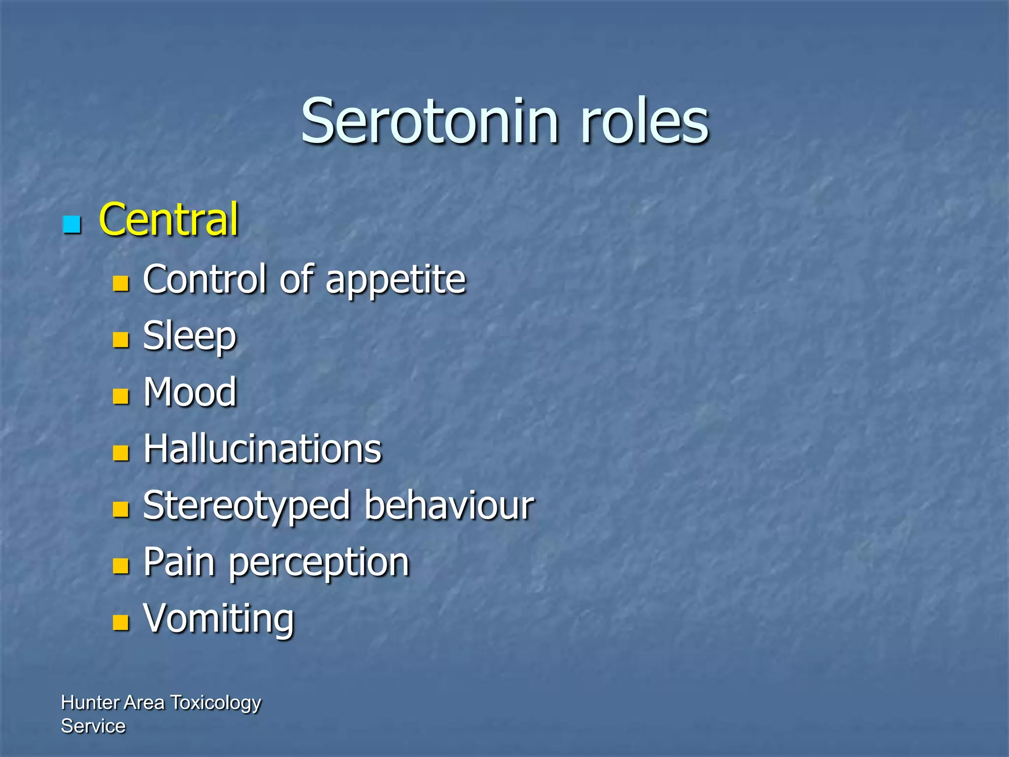 Serotonin | PPTX