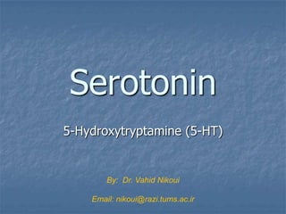 Serotonin | PPTX