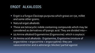 Serotonin, agonists and antagonists | PPTX