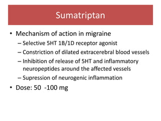 Serotonin and anti serotonin drugs | PPTX