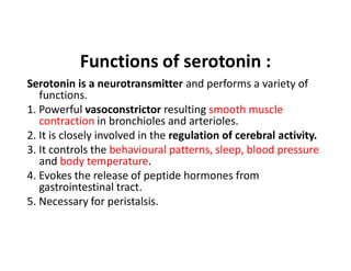 Synthesis of Serotonin and Melatonin | PDF