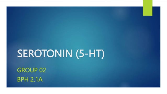 SEROTONIN for better understanding .pptx