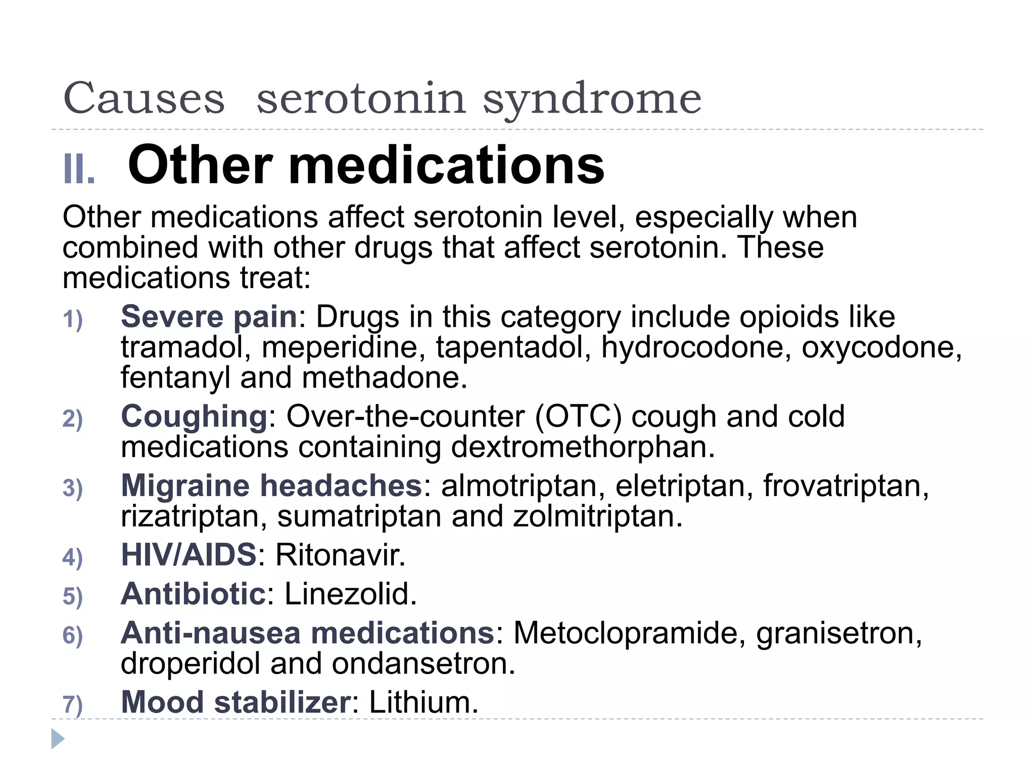 Serotonin syndrom | PPTX