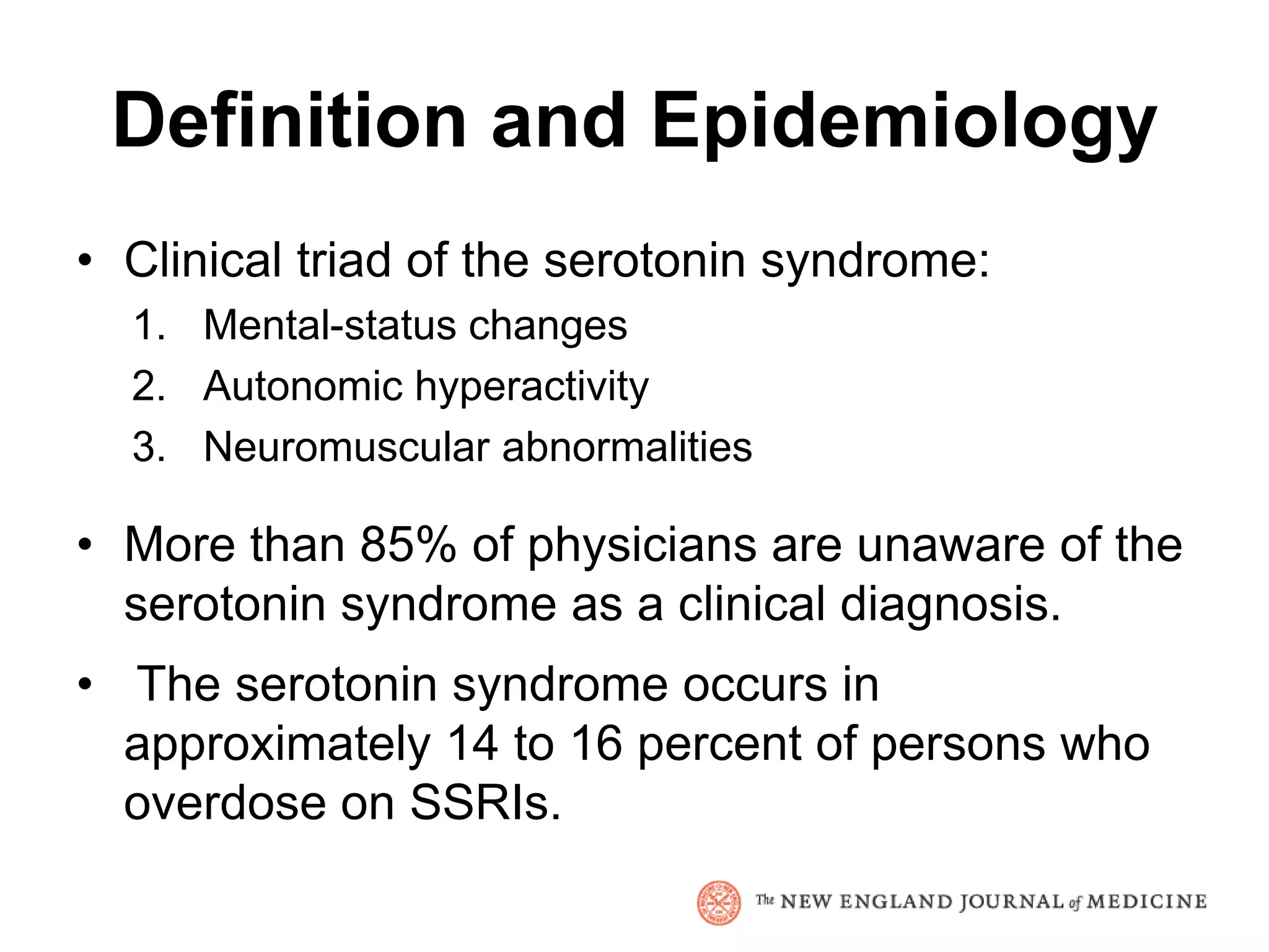 Serotonin Syndrome | PPTX