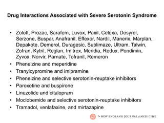 Serotonin Syndrome | PPTX